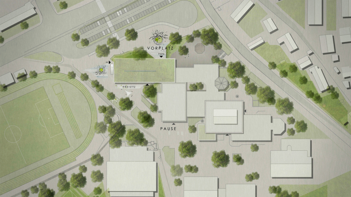 Erweiterungsbau Faust Gymnasium Staufen - Kube Gissler Architekten